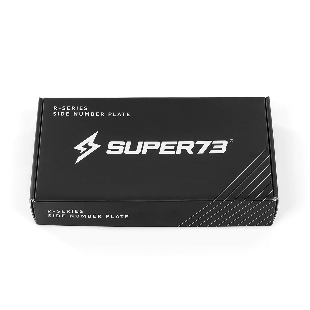 Super73 R-Side Number Plate | Urban Drive Switzerland